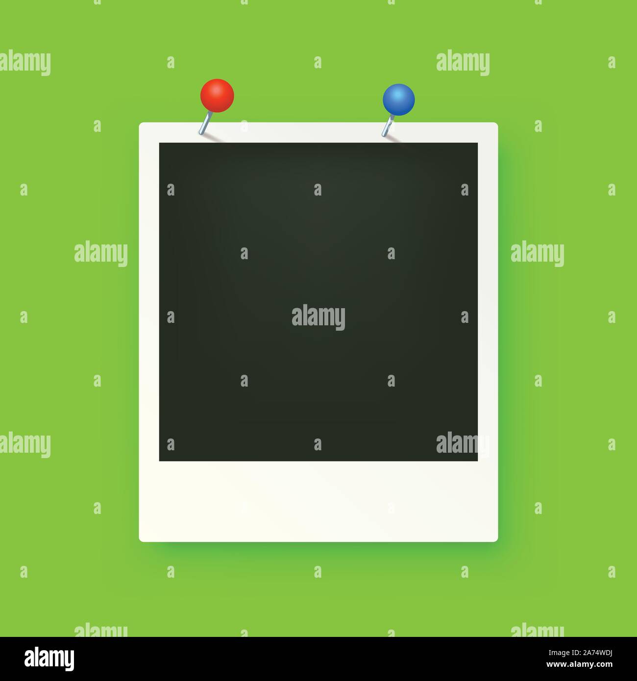 Green photo album Stock Vector Images - Alamy