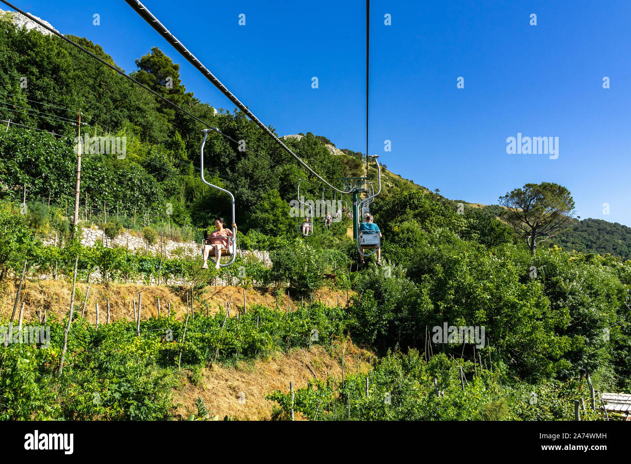 Anacapri monte solaro hi-res stock photography and images - Alamy