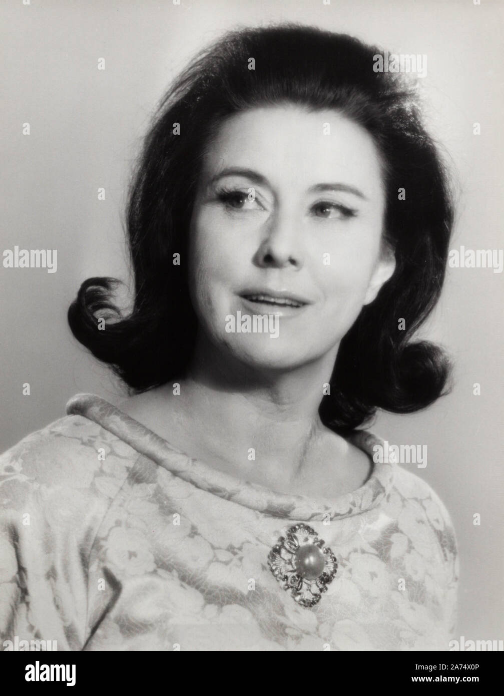 Lisa della Casa, Schweizer Opernsängerin, Deutschland 1960er Jahre ...