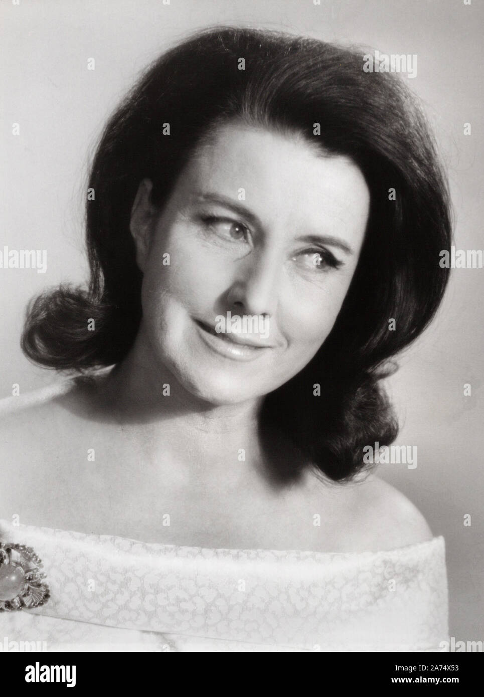 Lisa della Casa, Schweizer Opernsängerin, Deutschland 1960er Jahre ...