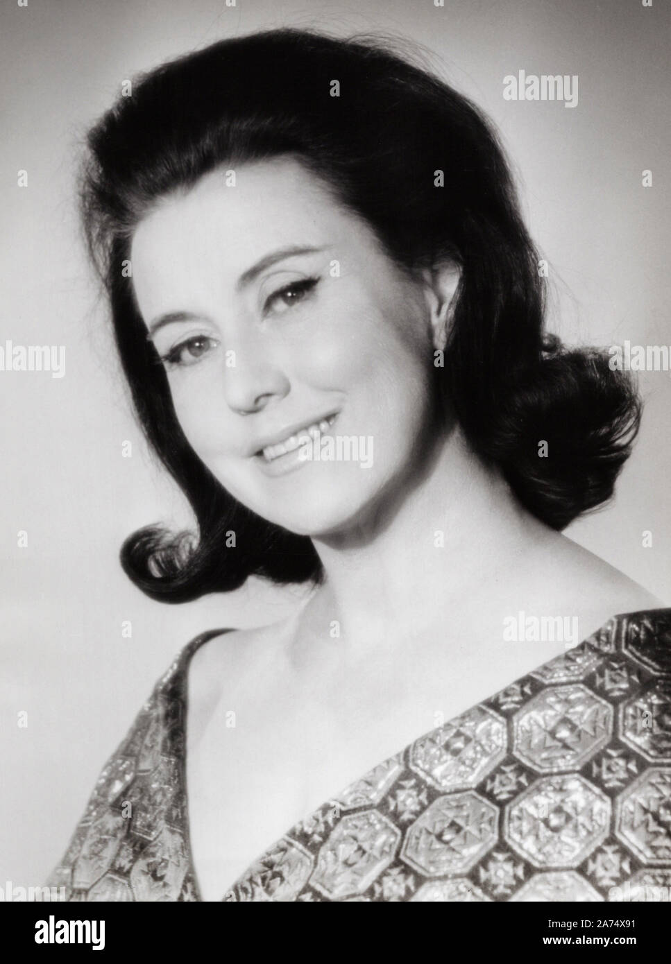 Lisa della Casa, Schweizer Opernsängerin, Deutschland 1960er Jahre ...