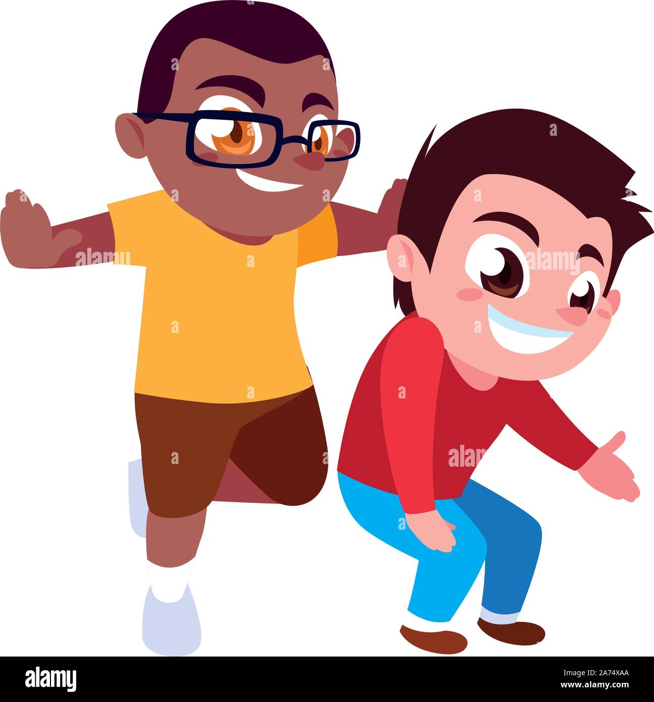 Boys cartoons design, Kid childhood little people lifestyle and person ...