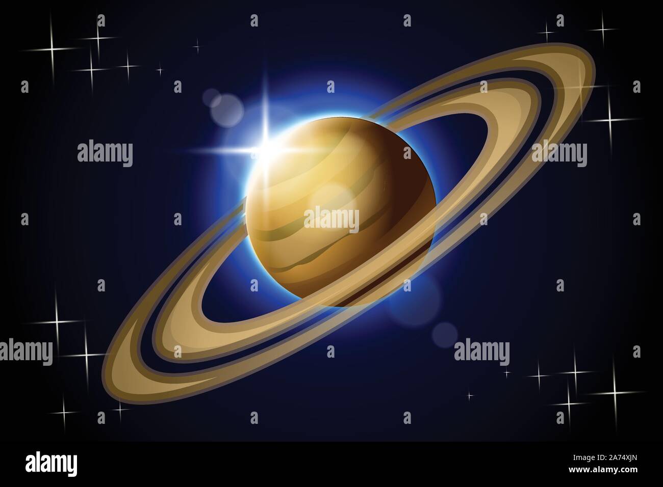 planets set13 saturn Stock Vector Image & Art - Alamy