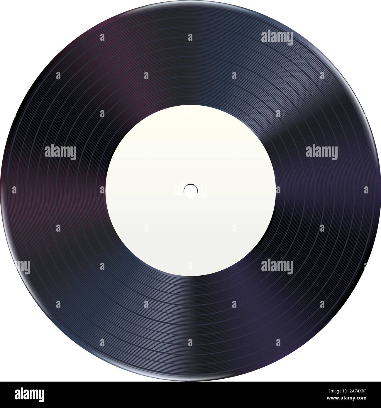 Black vinyl plate Stock Vector Images - Alamy