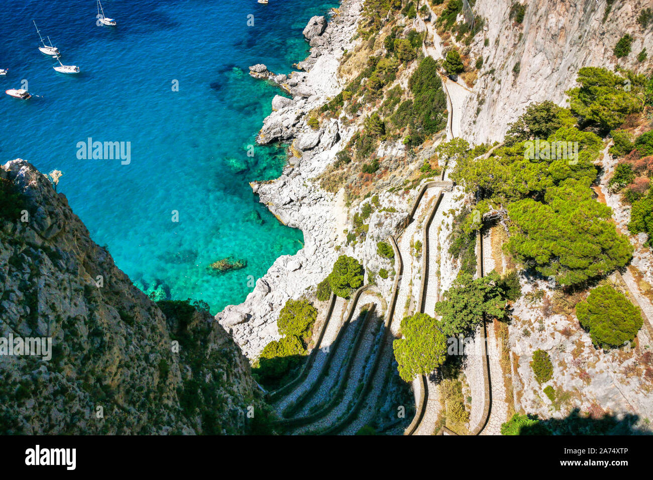 Via krupp capri hi-res stock photography and images - Alamy