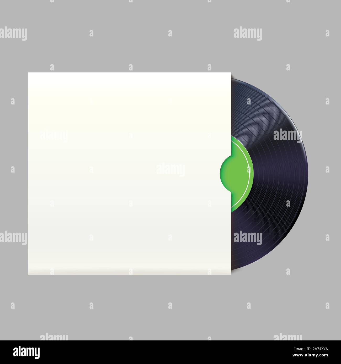 Vintage vinyl record in Stock Vector Images - Alamy