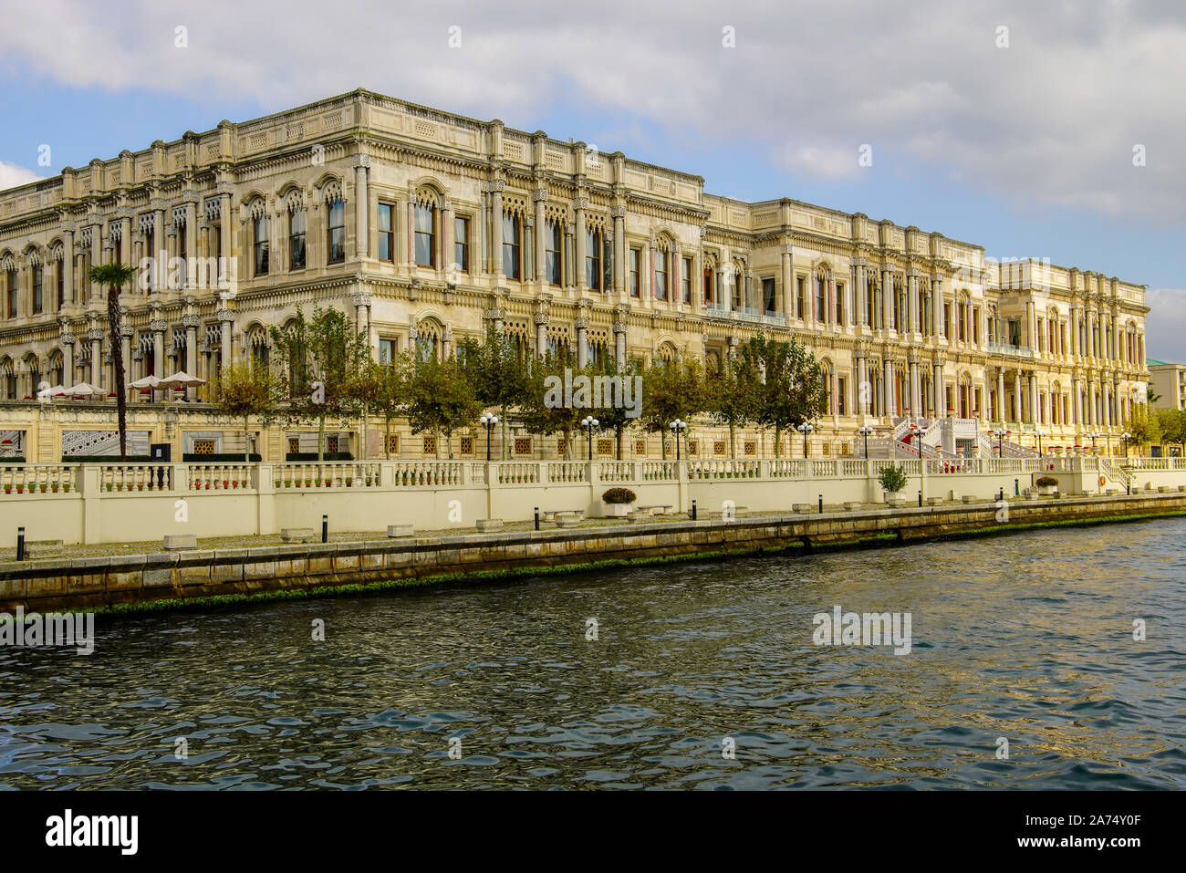 Palace at the waterfront, Ciragan Palace now Luxury hotel by Bosphorus ... Palace at the waterfront, Ciragan Palace now Luxury hotel by Bosphorus ...