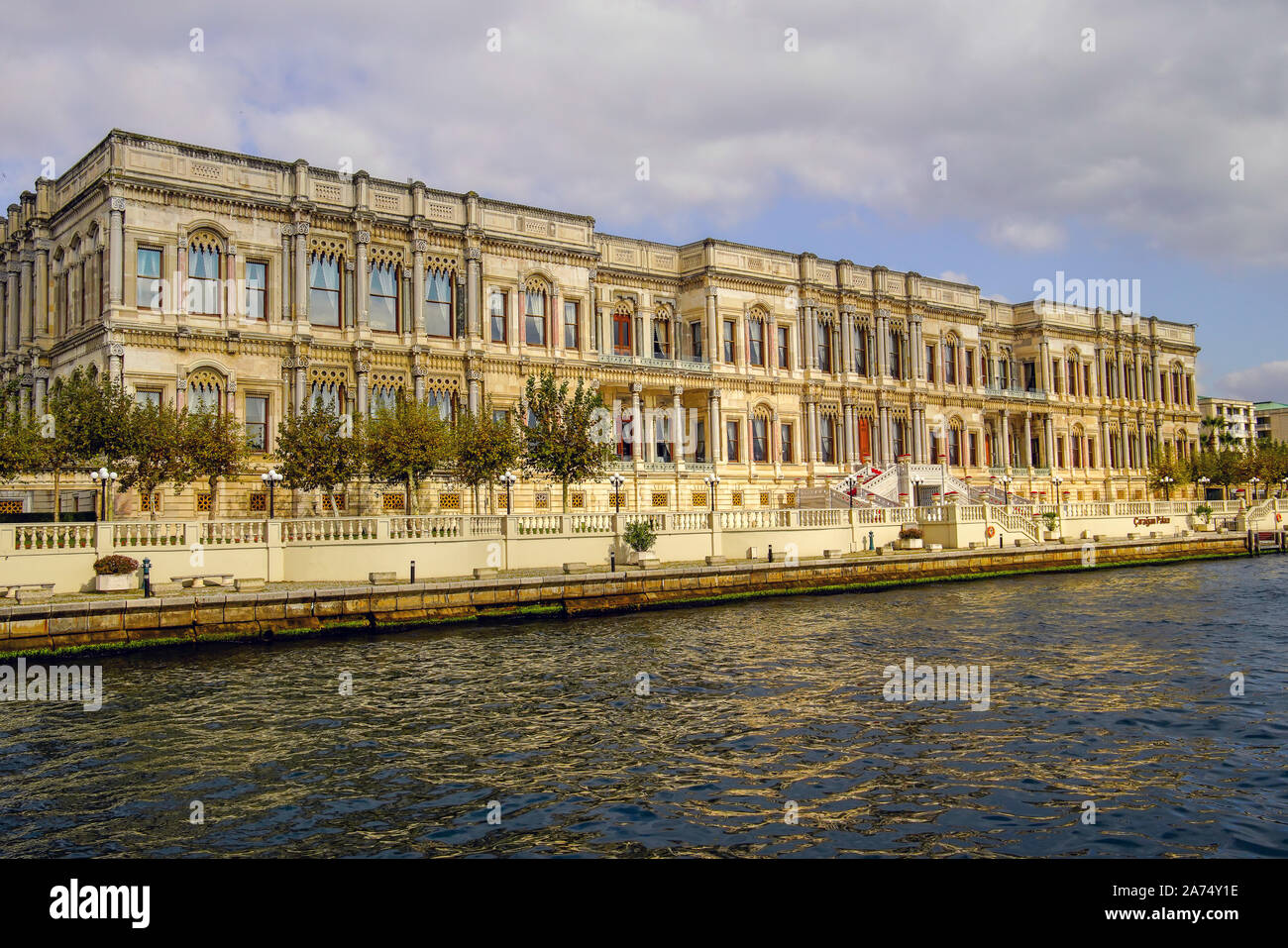 Palace at the waterfront, Ciragan Palace now Luxury hotel by Bosphorus ... Palace at the waterfront, Ciragan Palace now Luxury hotel by Bosphorus ...
