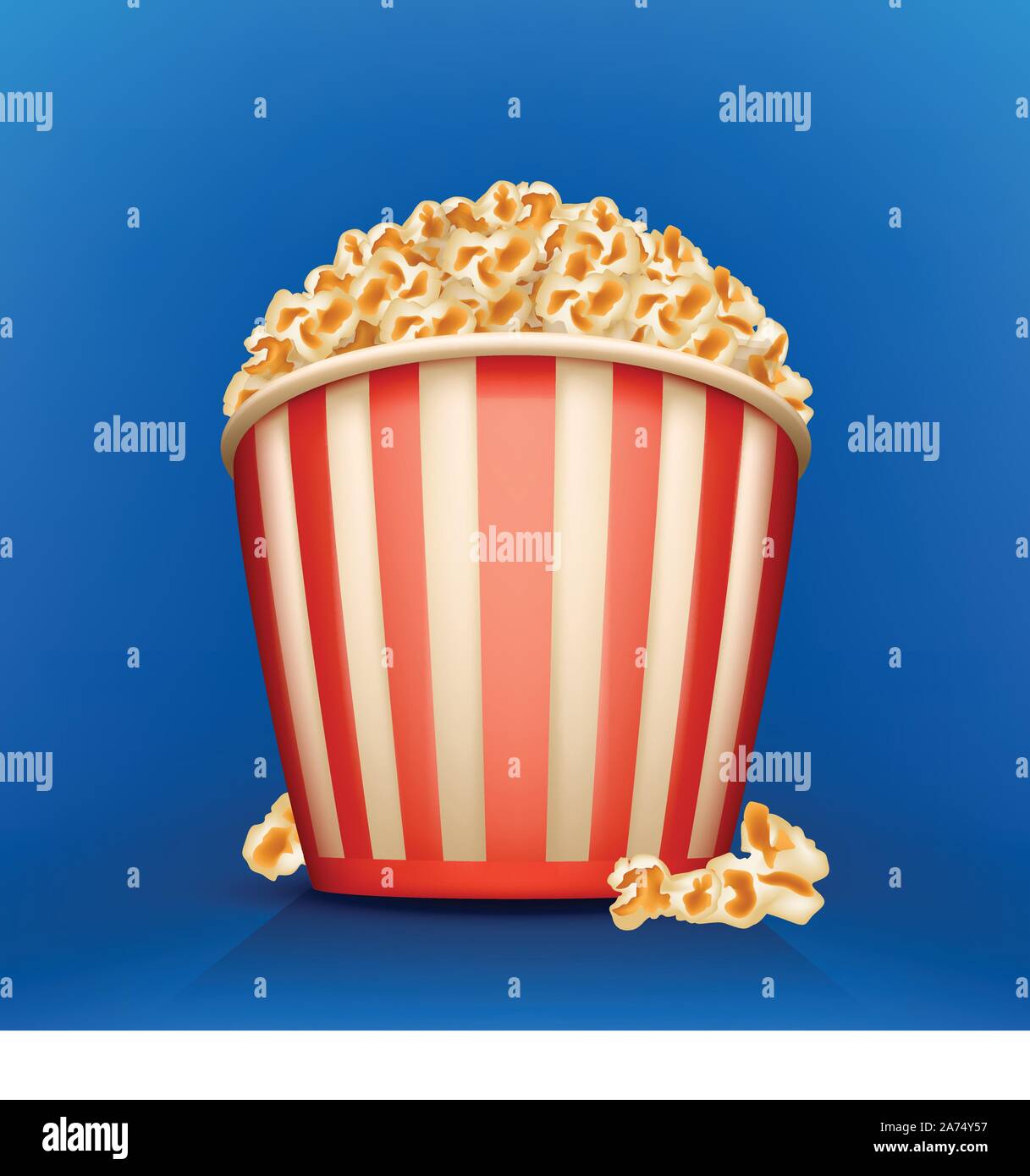 Cup corn Stock Vector Images - Alamy