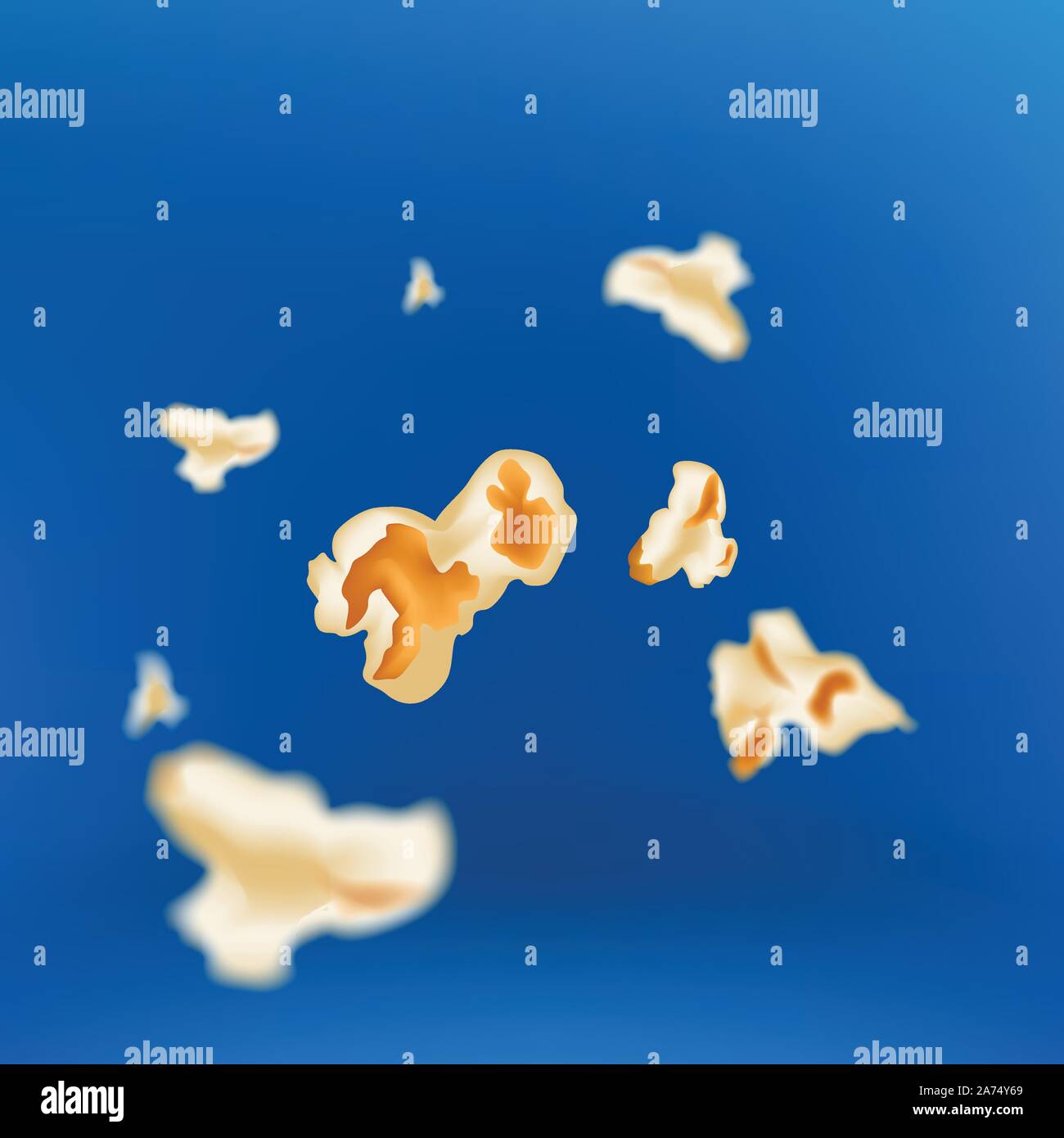 Bar in cinema popcorn Stock Vector Images - Alamy