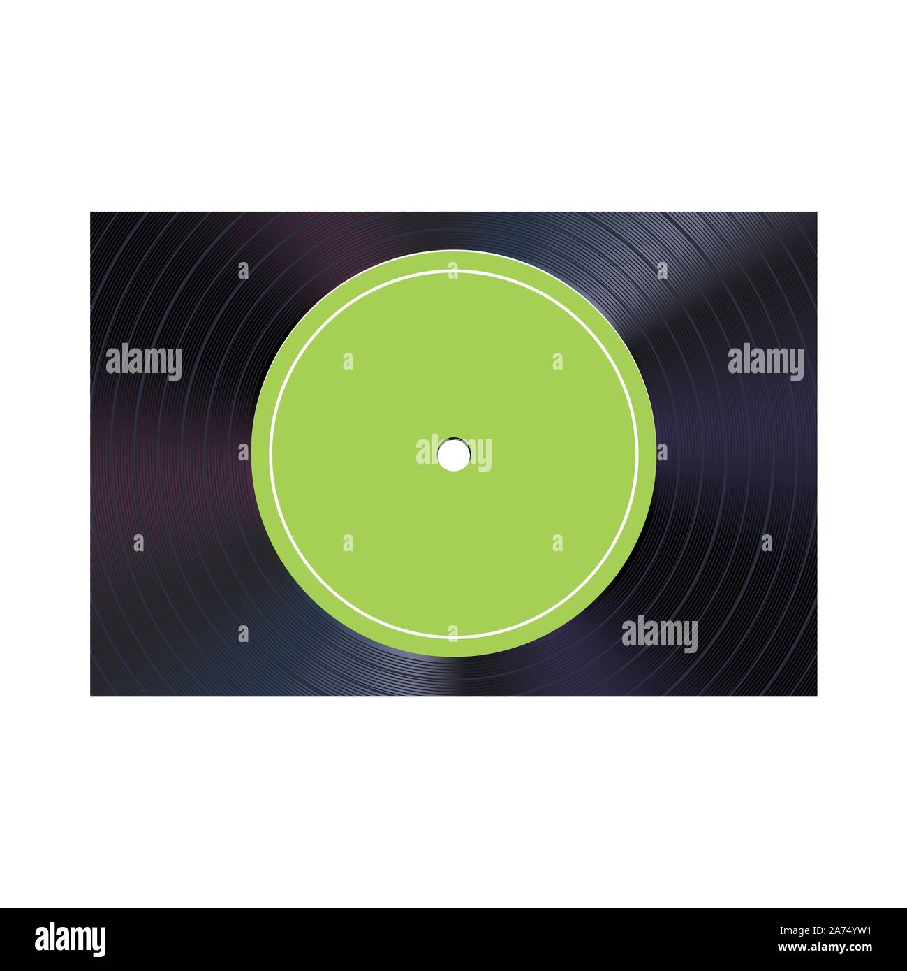 realistic vinyl record big Stock Vector Image & Art - Alamy