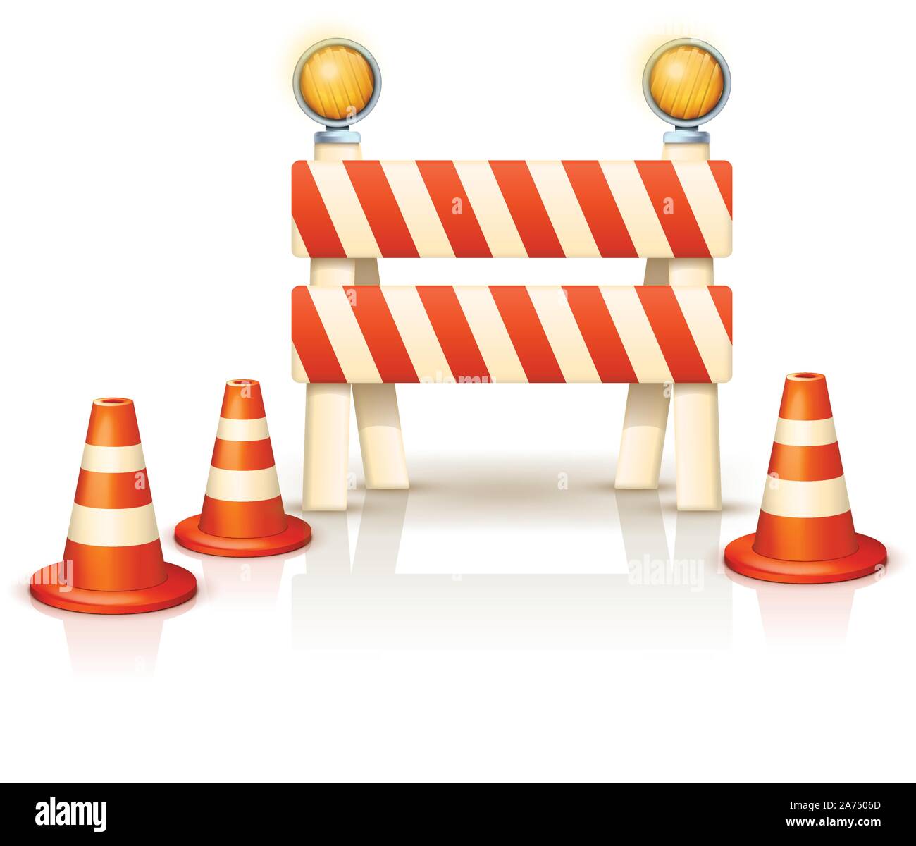 Area closed for your safety Stock Vector Images - Alamy