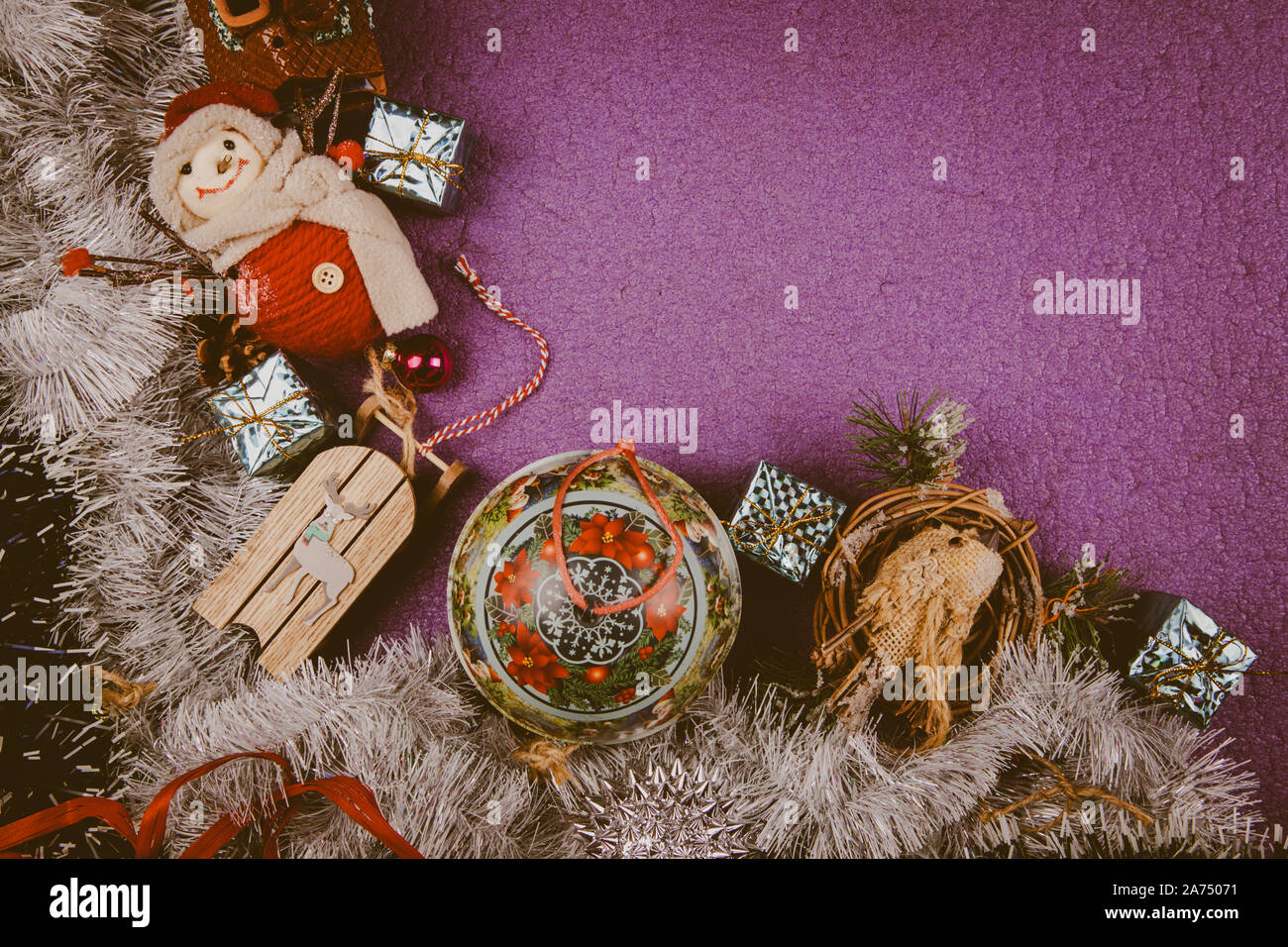 New year holiday attributes hi-res stock photography and images - Alamy
