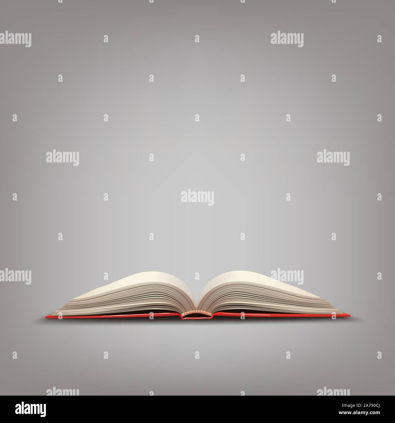 Red hardcover Stock Vector Images - Alamy