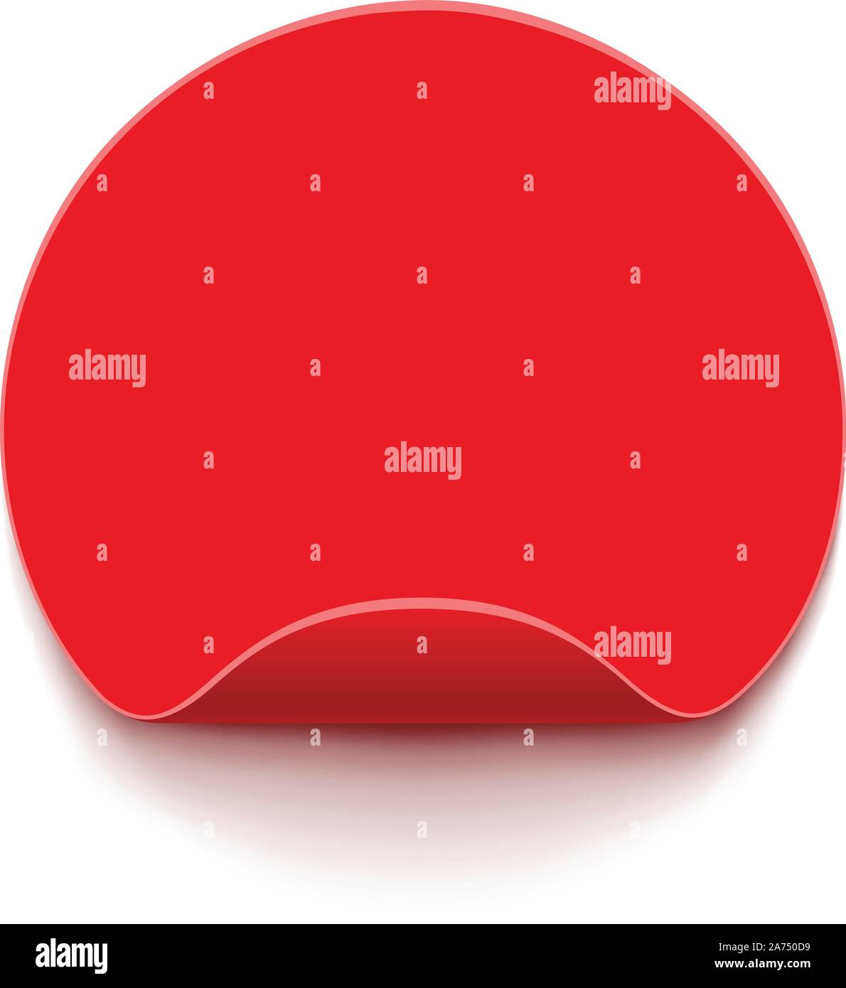 red sticker 01 Stock Vector Image & Art - Alamy