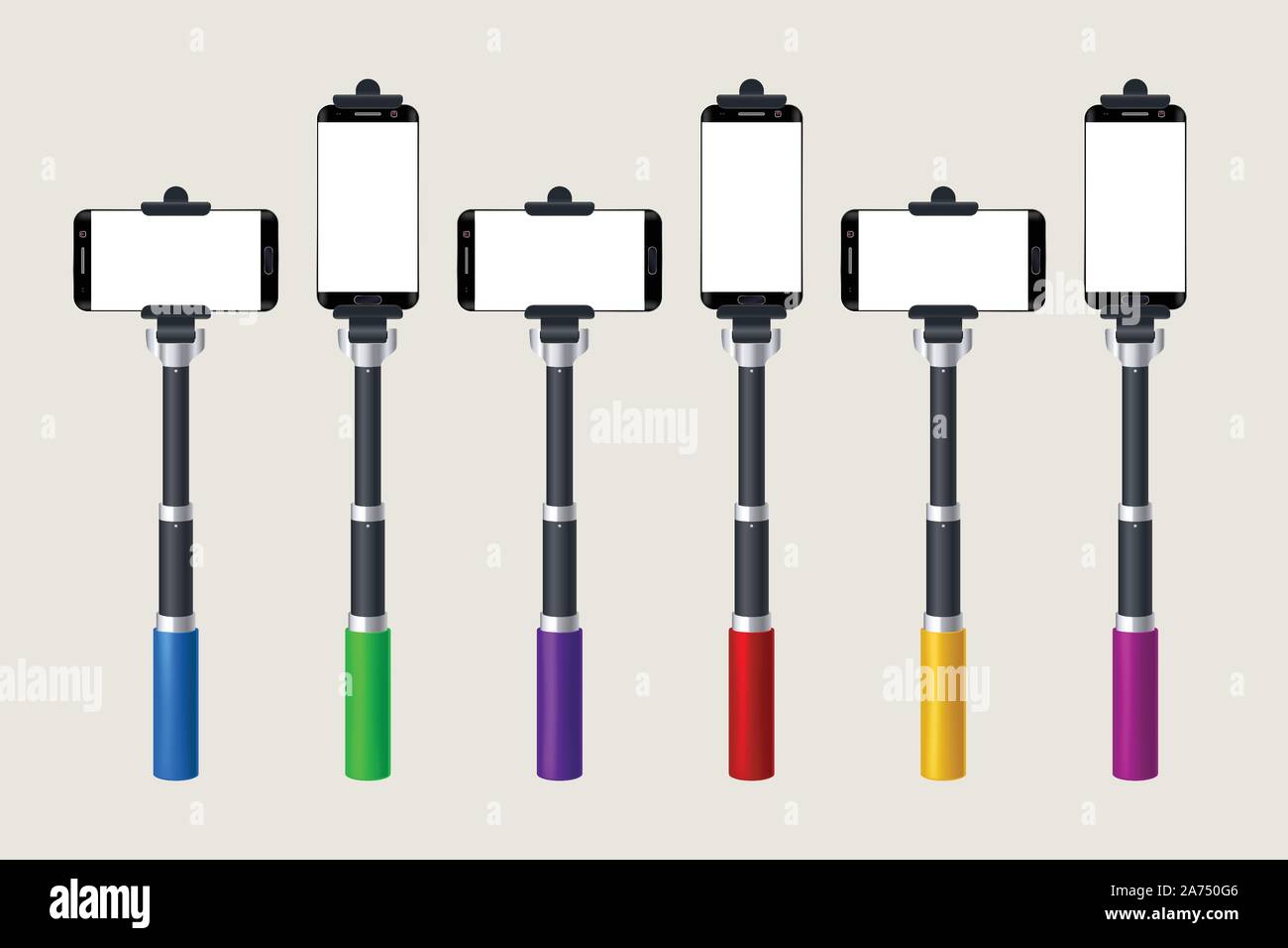Camera stick Stock Vector Images - Alamy