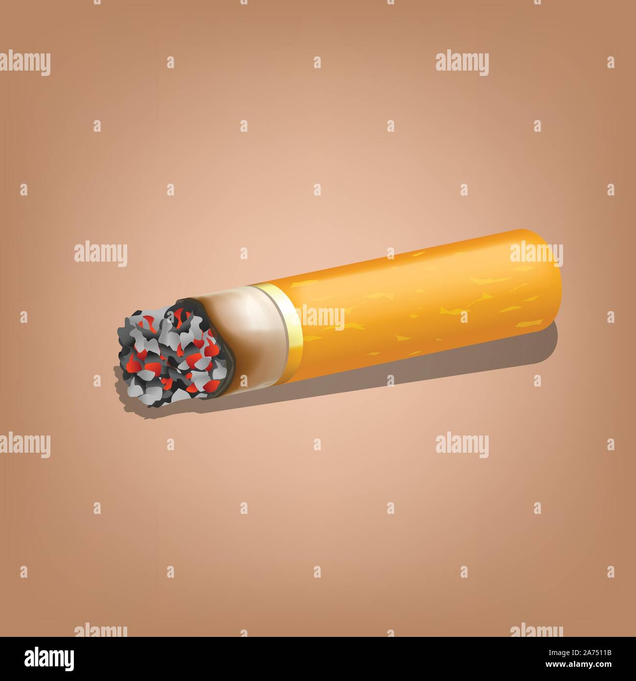 smoking cigarettes with zippo Stock Vector Image & Art - Alamy