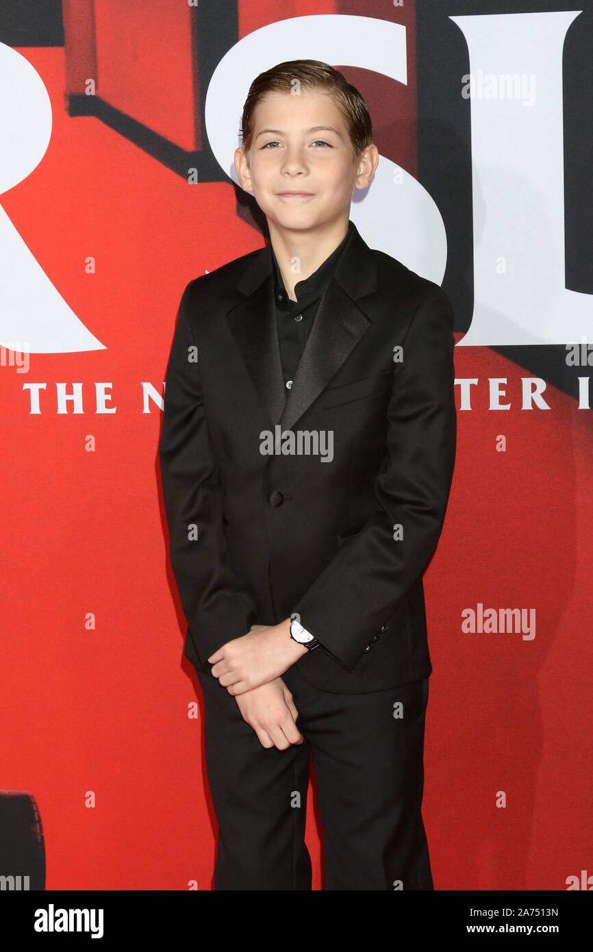 Los Angeles, CA. 29th Oct, 2019. Jacob Tremblay at arrivals for DOCTOR ...