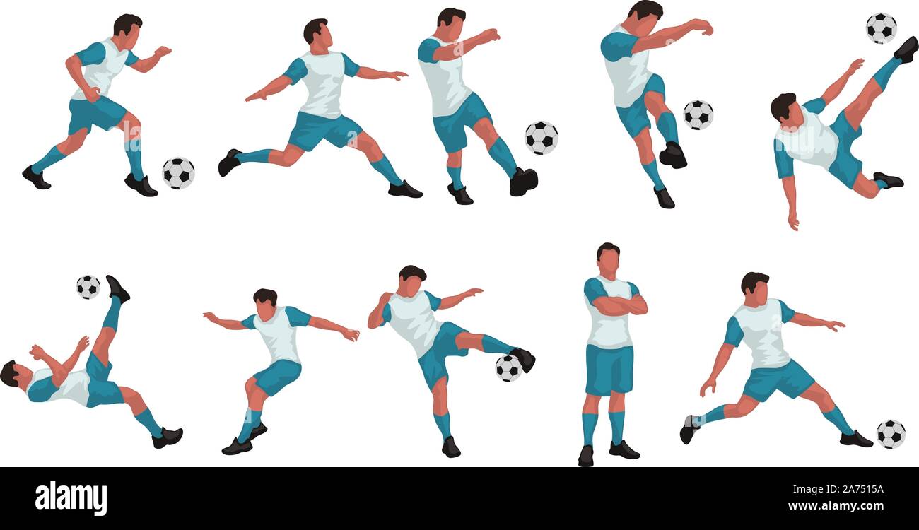 Soccer football ball jumping Stock Vector Images - Alamy