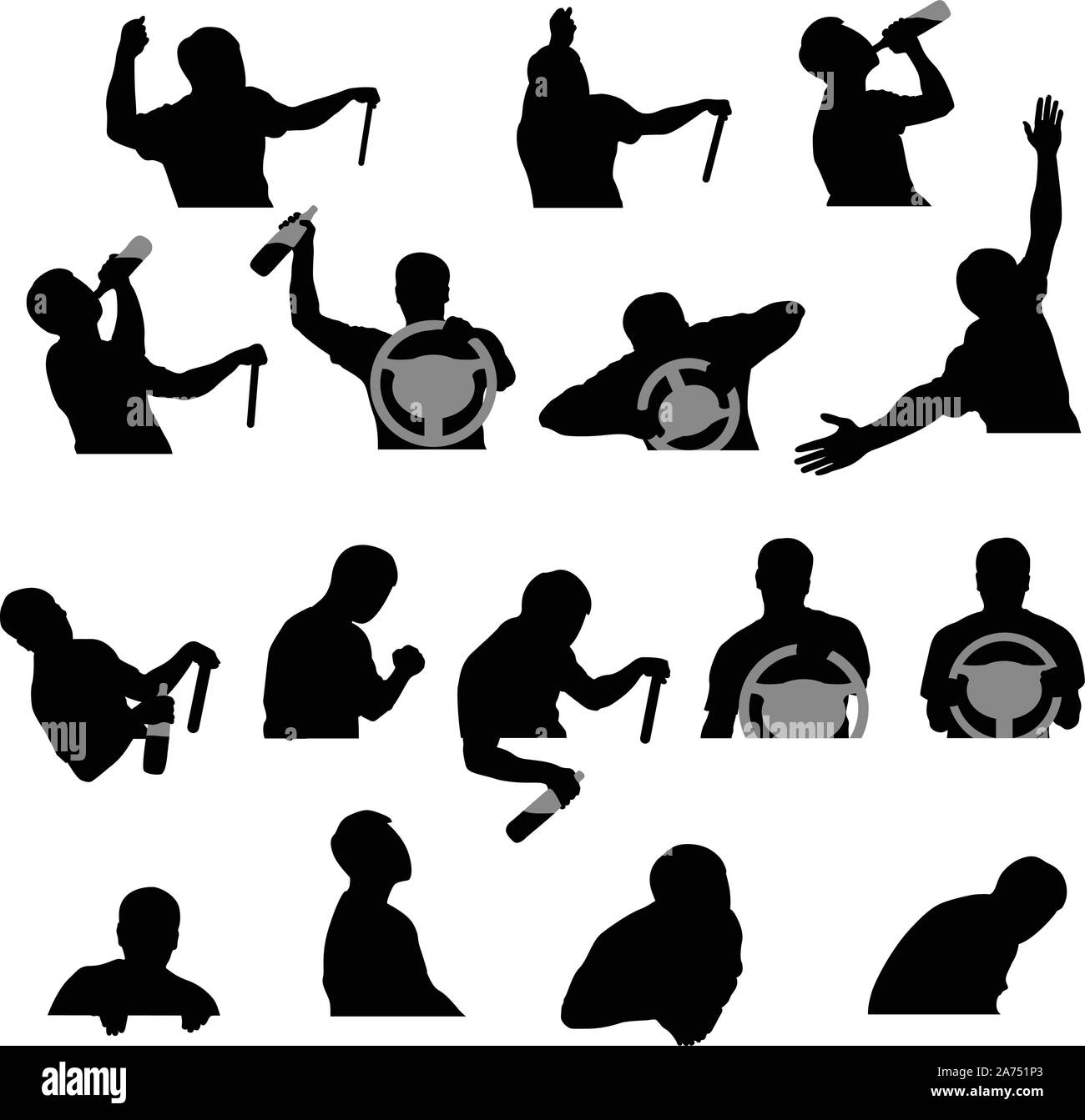 Safe driver car Black and White Stock Photos & Images - Alamy