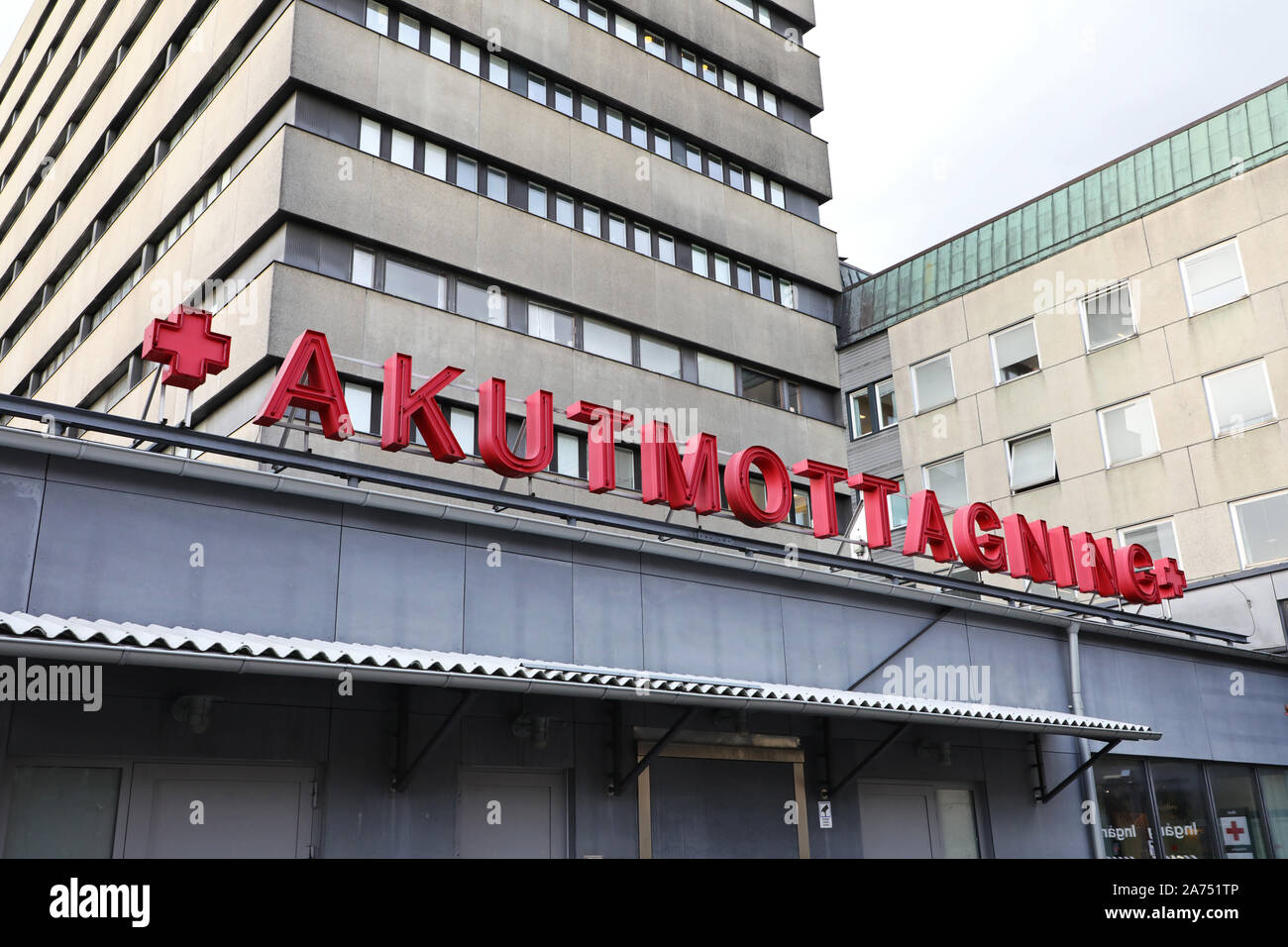 The emergency room at Lund University Hospital. It was merged in 2010 ...