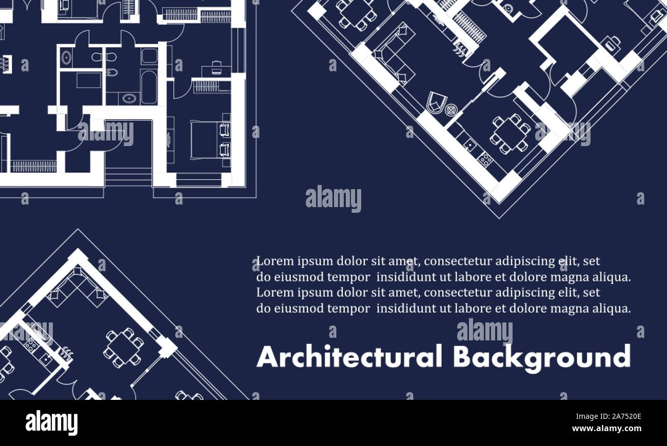 Architectural background. Part of architectural project, architectural ...