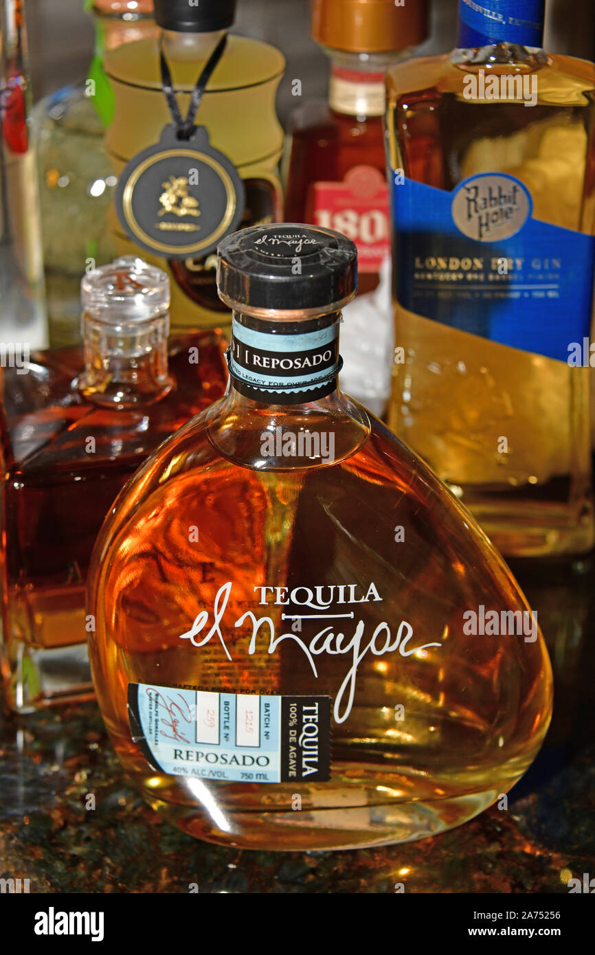 Tequila bottle hi-res stock photography and images - Alamy