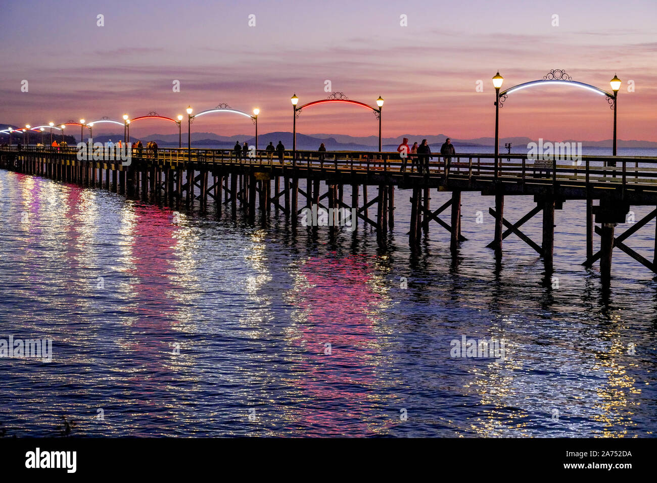 Canadas longest pier hi-res stock photography and images - Alamy