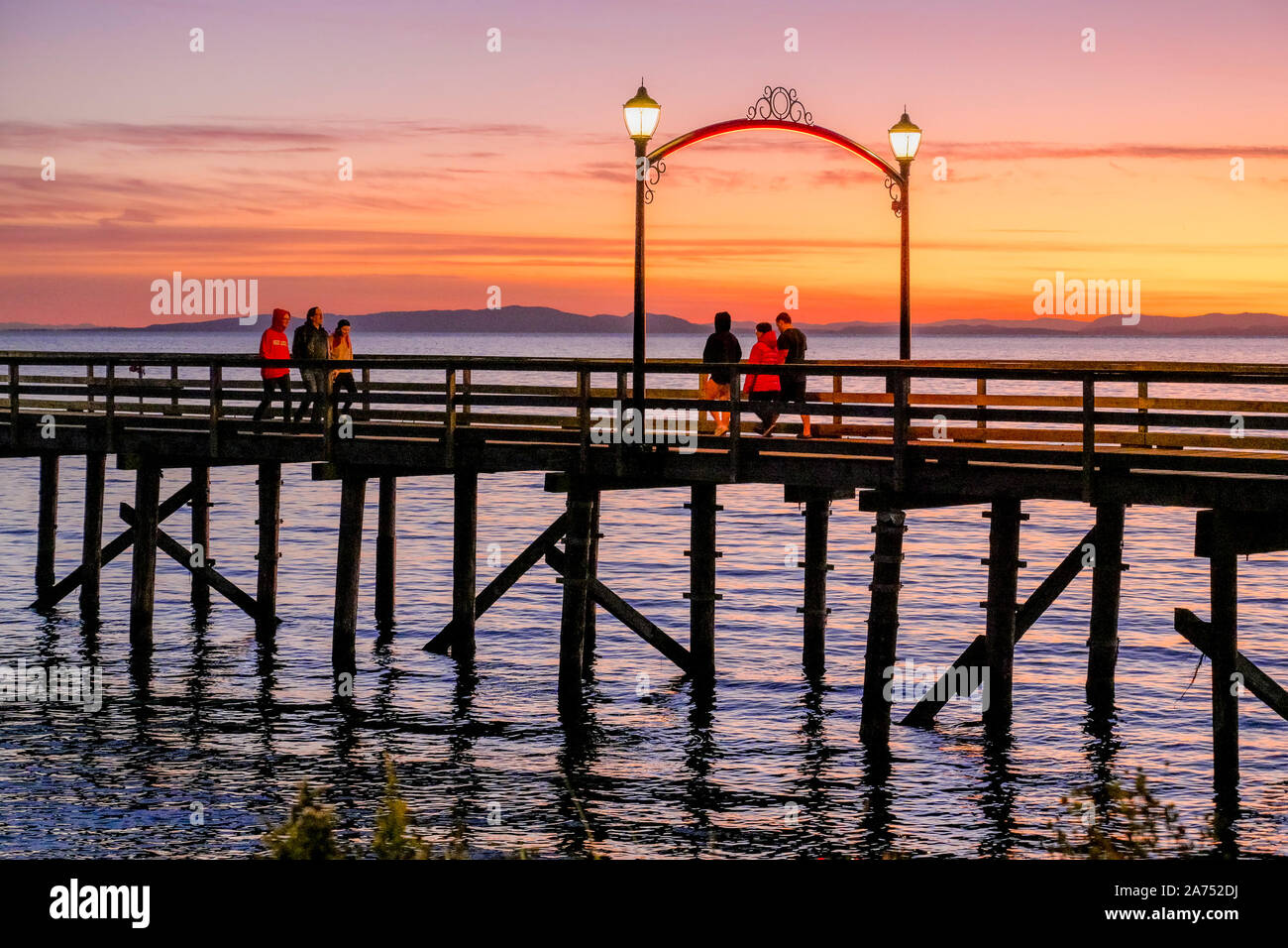 White rock longest pier hi-res stock photography and images - Alamy