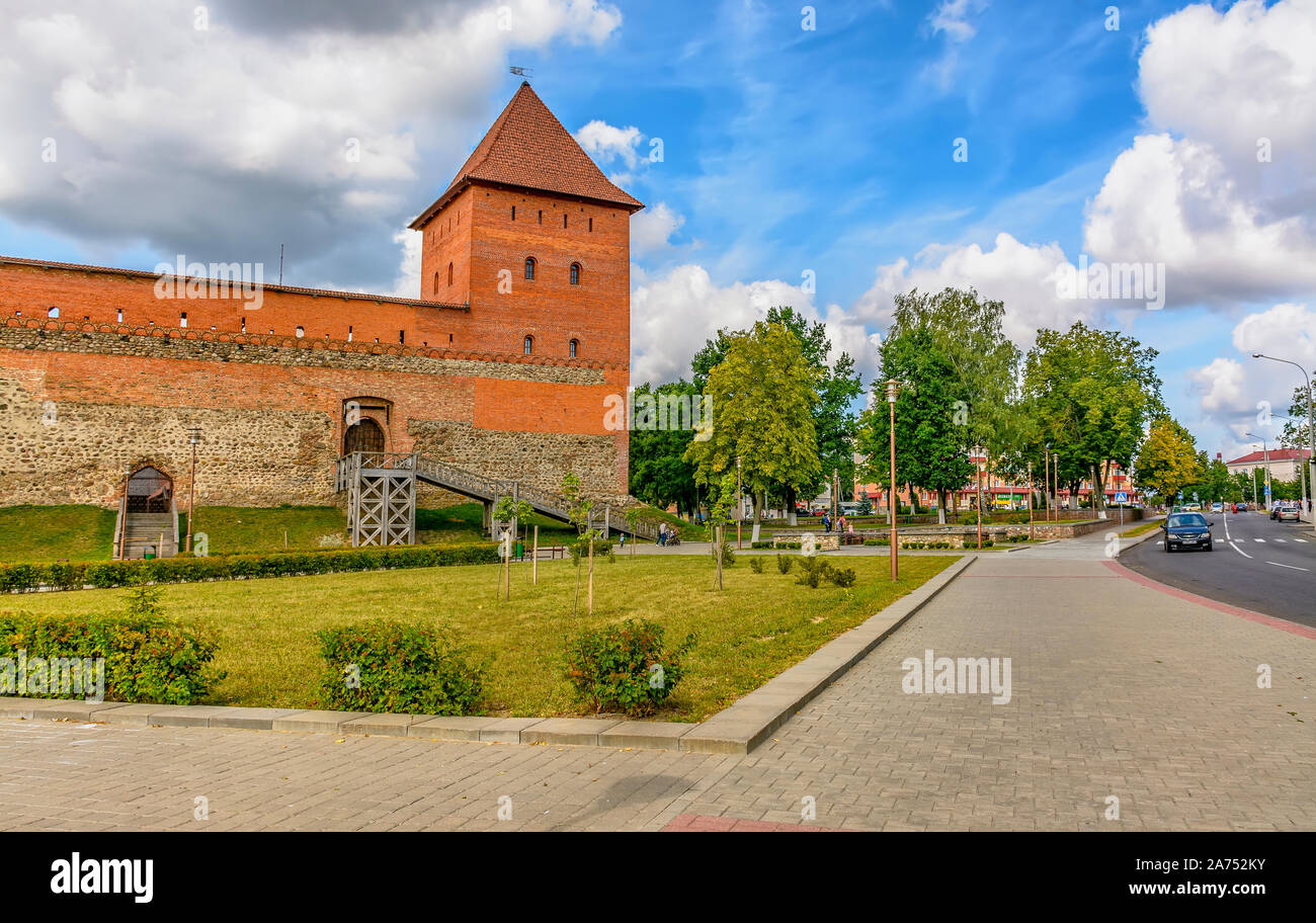 Lida castle, a castle in the Republic of Belarus in Lida, built in 1323 ...