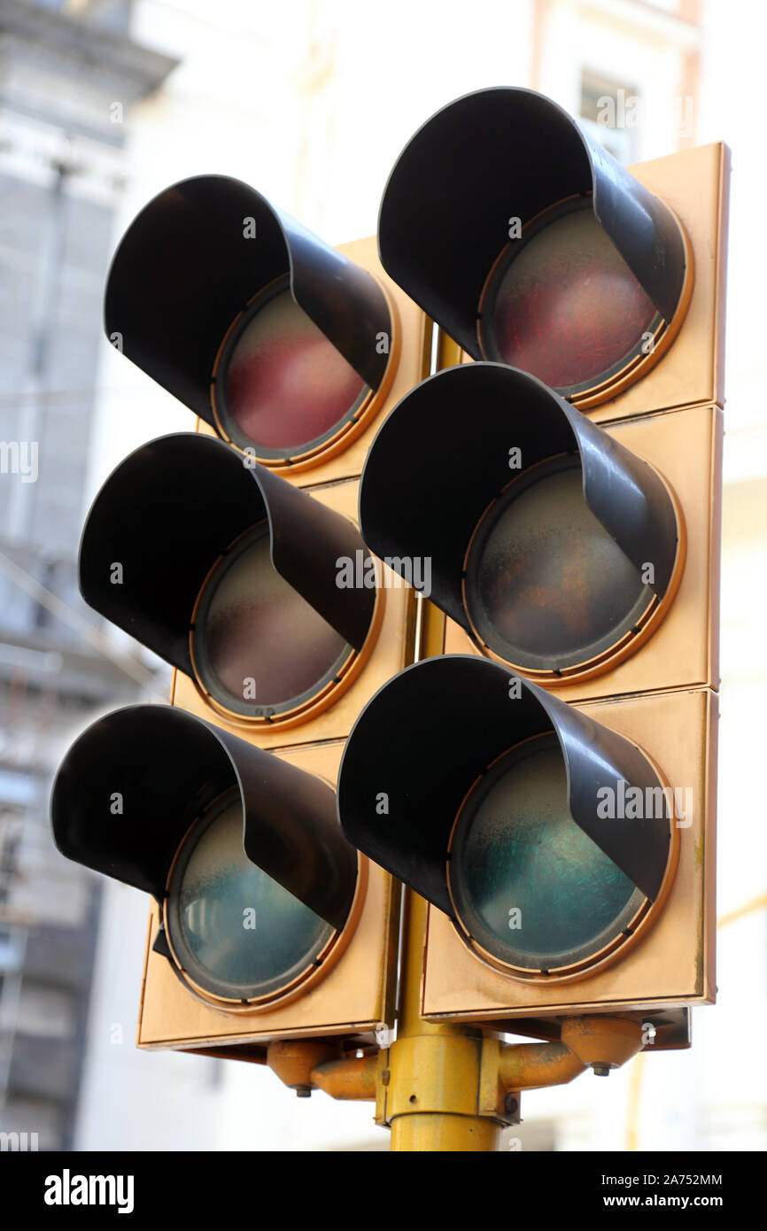 Illuminated Traffic Flow Sign High Resolution Stock Photography and ...