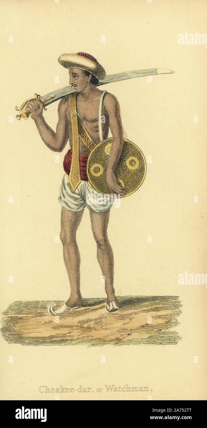India watchman hi-res stock photography and images - Alamy