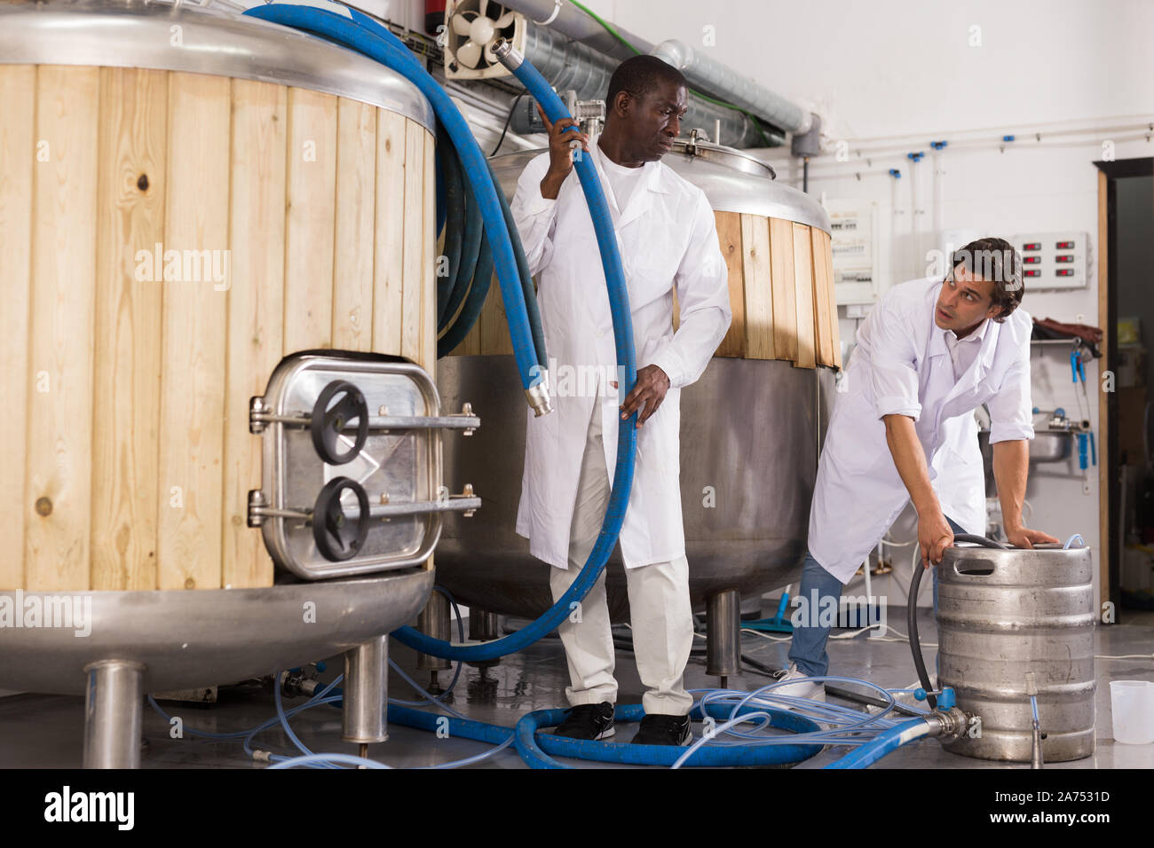 African brewers hi-res stock photography and images - Alamy
