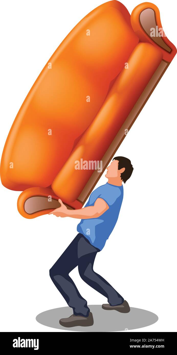 Front view old man Stock Vector Images - Alamy