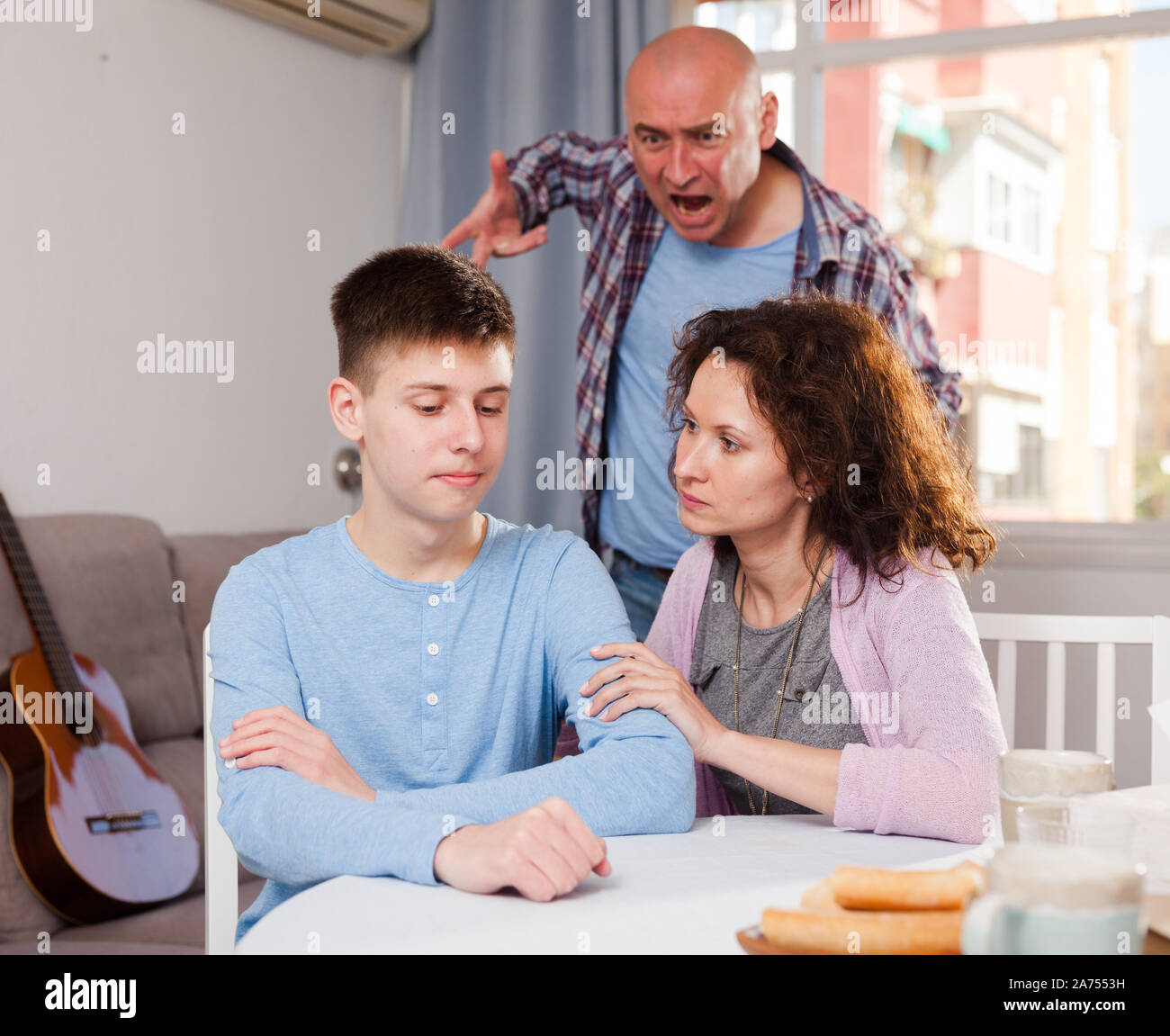 Scolded teenager hi-res stock photography and images - Alamy