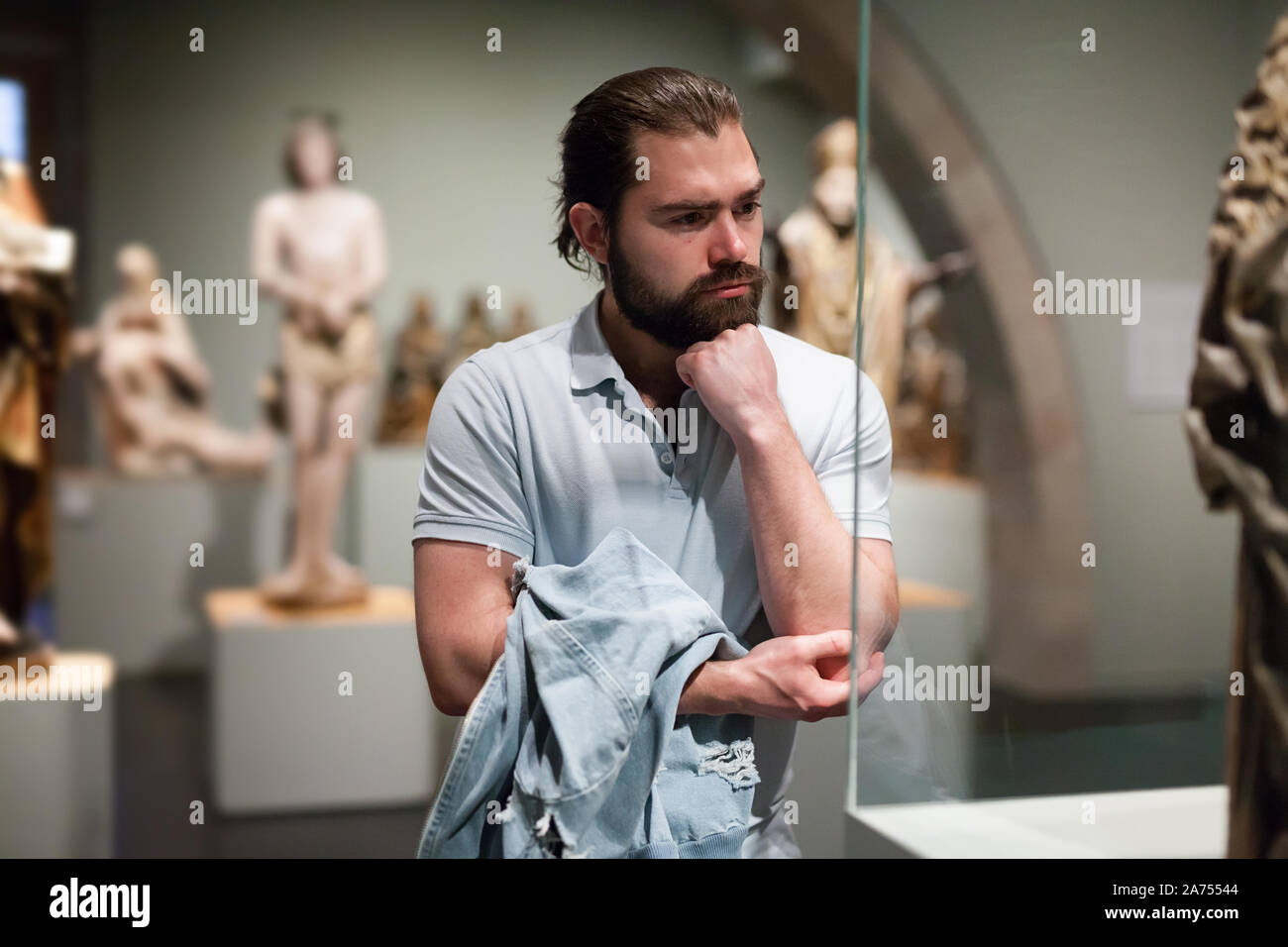 Visiting monuments inside historical hi-res stock photography and ...
