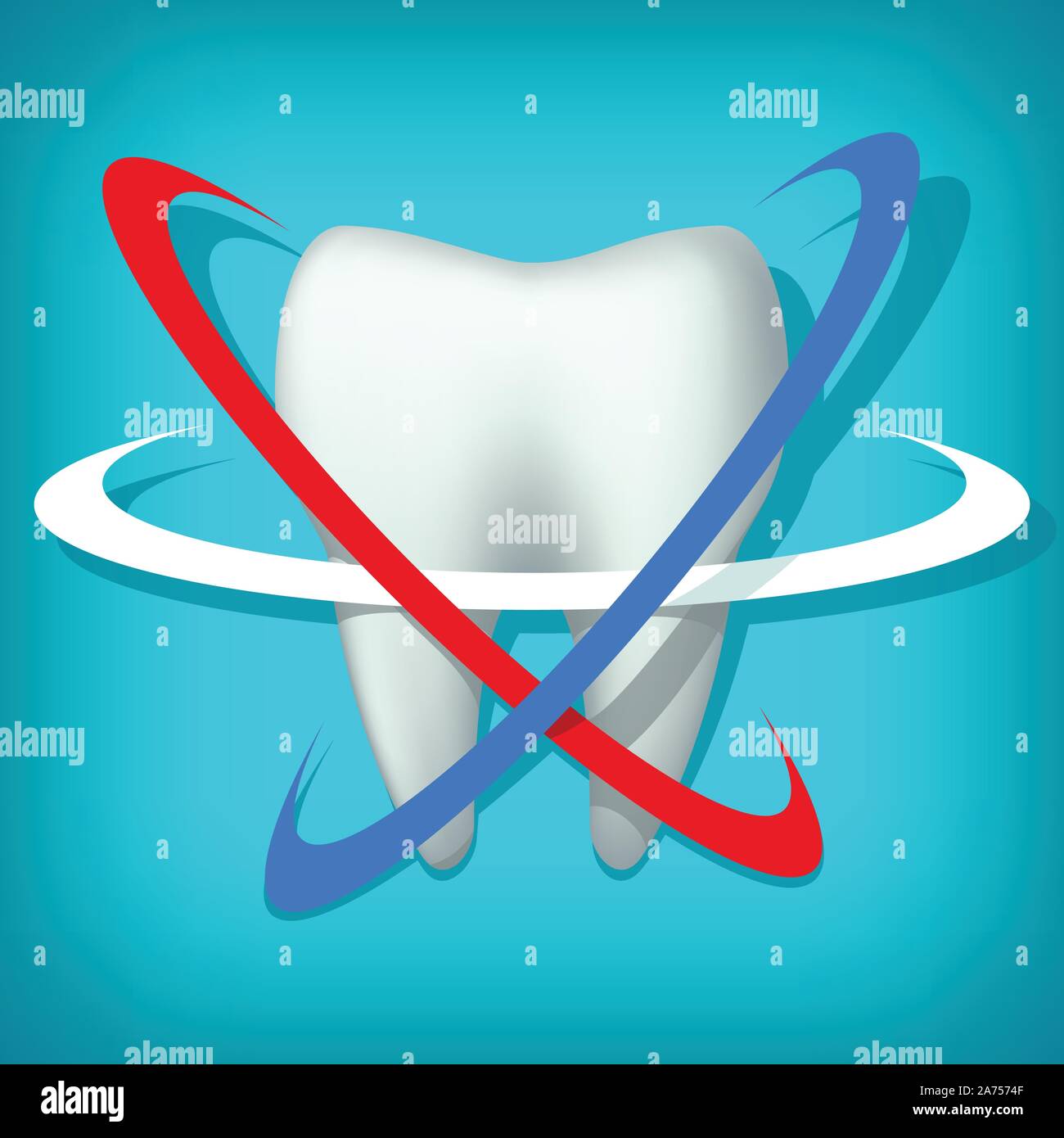 Permanent Tooth Stock Vector Images - Alamy