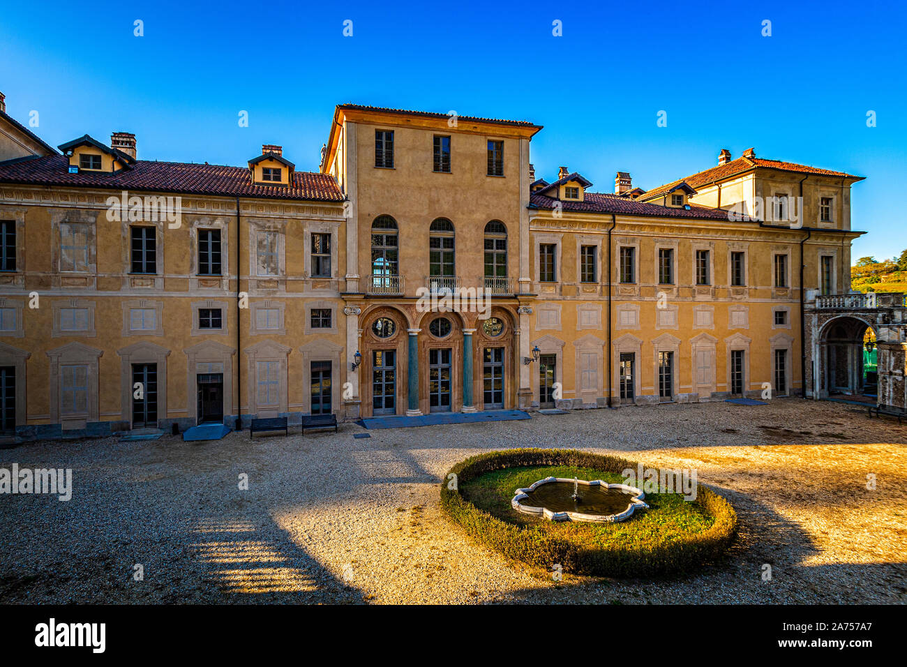 Italy Piedmont Turin - Villa della Regina Stock Photo - Alamy