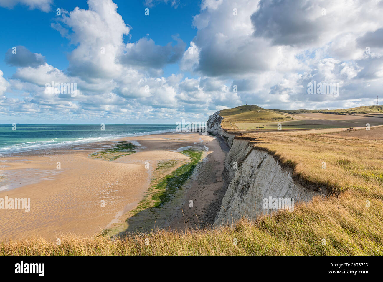 Cap blanc-nez, Opal Coast, Pas de Calais, France Stock Photo - Alamy