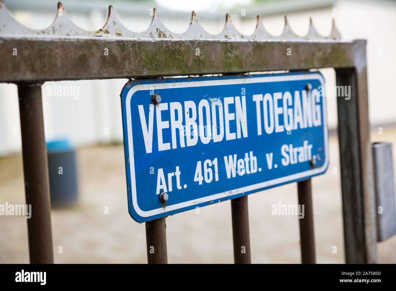 Verboden toegang hi-res stock photography and images - Alamy