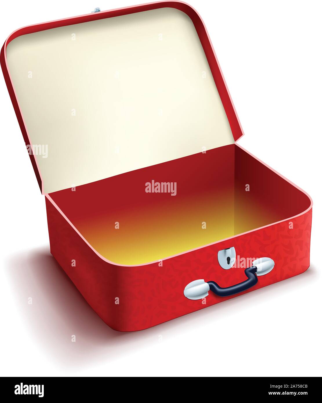 travel case on white Stock Vector Image & Art - Alamy