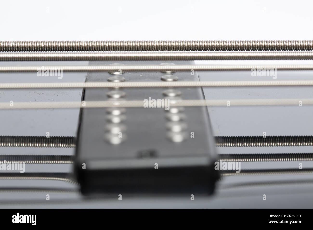 5 String Bass Guitar Soapbar Style Pickup Stock Photo - Alamy