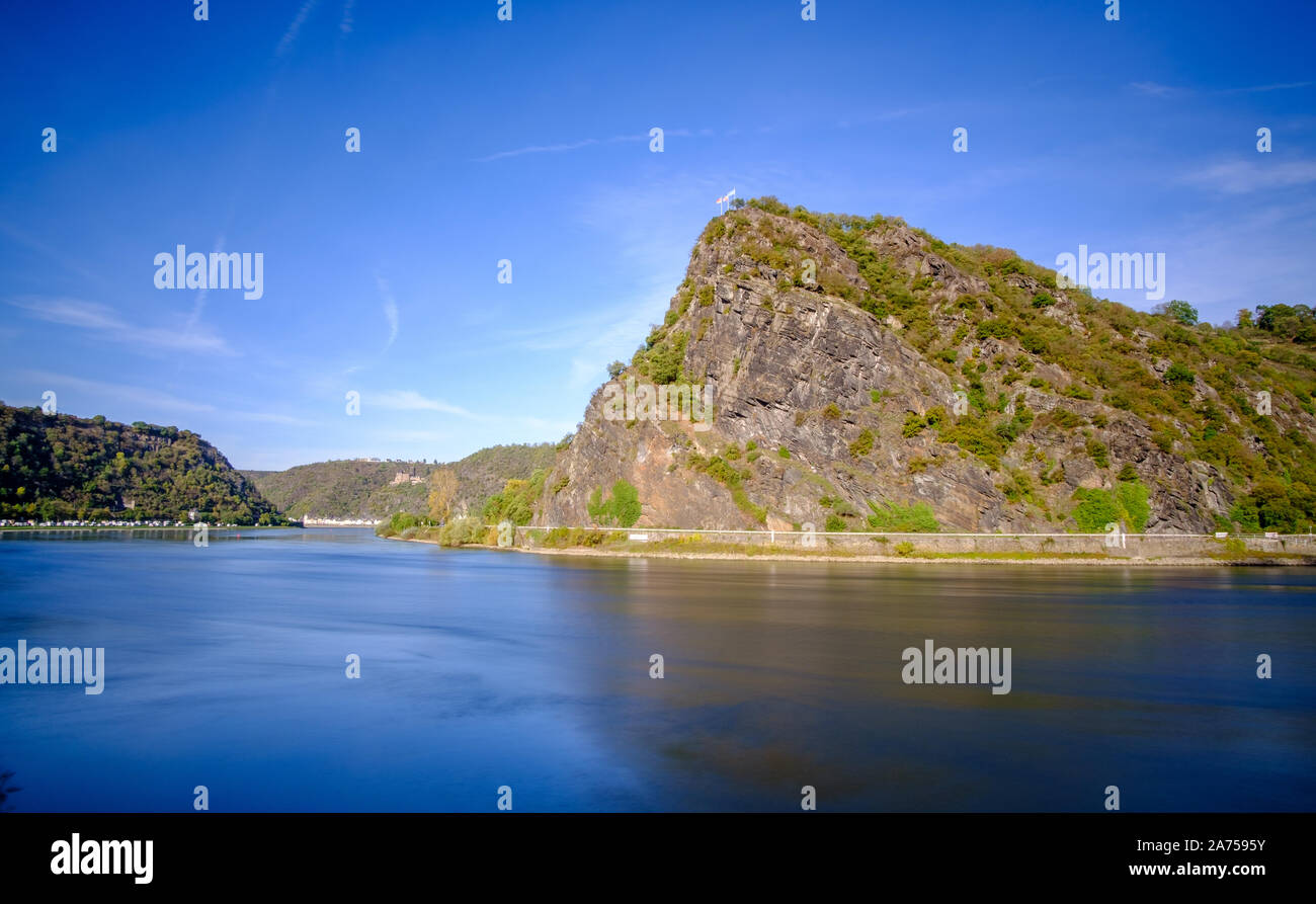 Lorelei germany rock river hi-res stock photography and images - Alamy