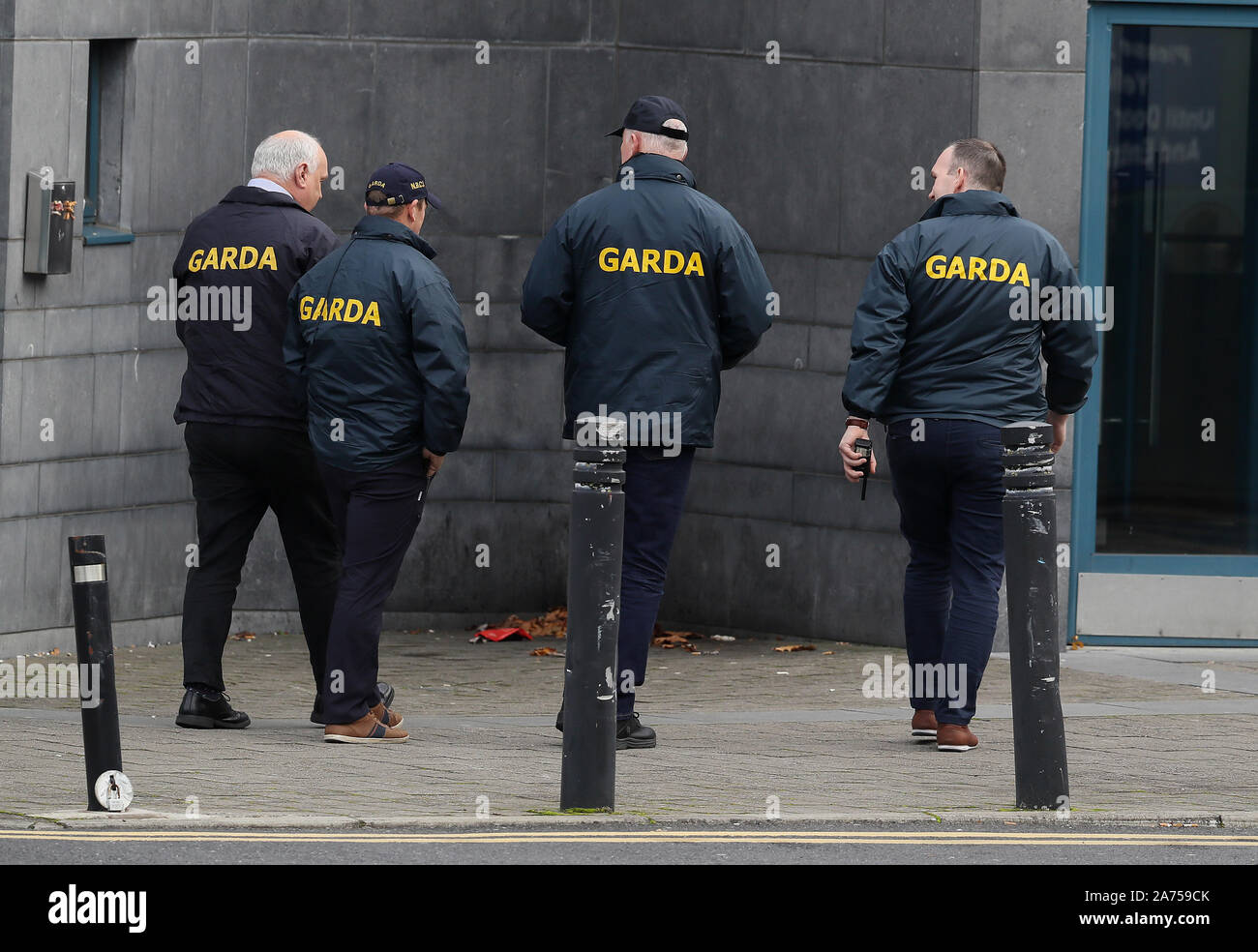 Garda arrive cloverhill district court hi-res stock photography and ...