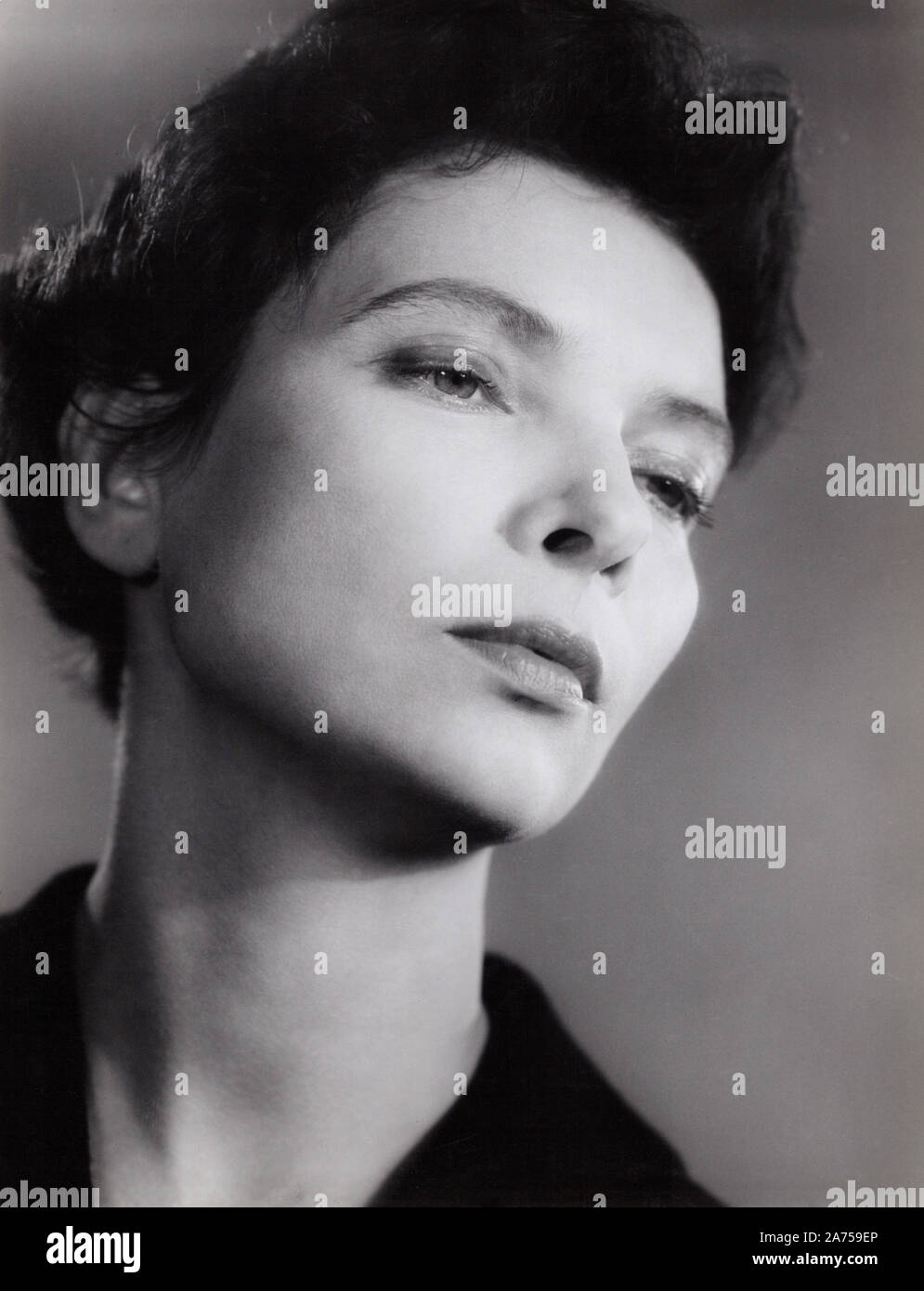 Agnes Fink, deutsch schweizerische Schauspielerin, Deutschland um 1956 ...