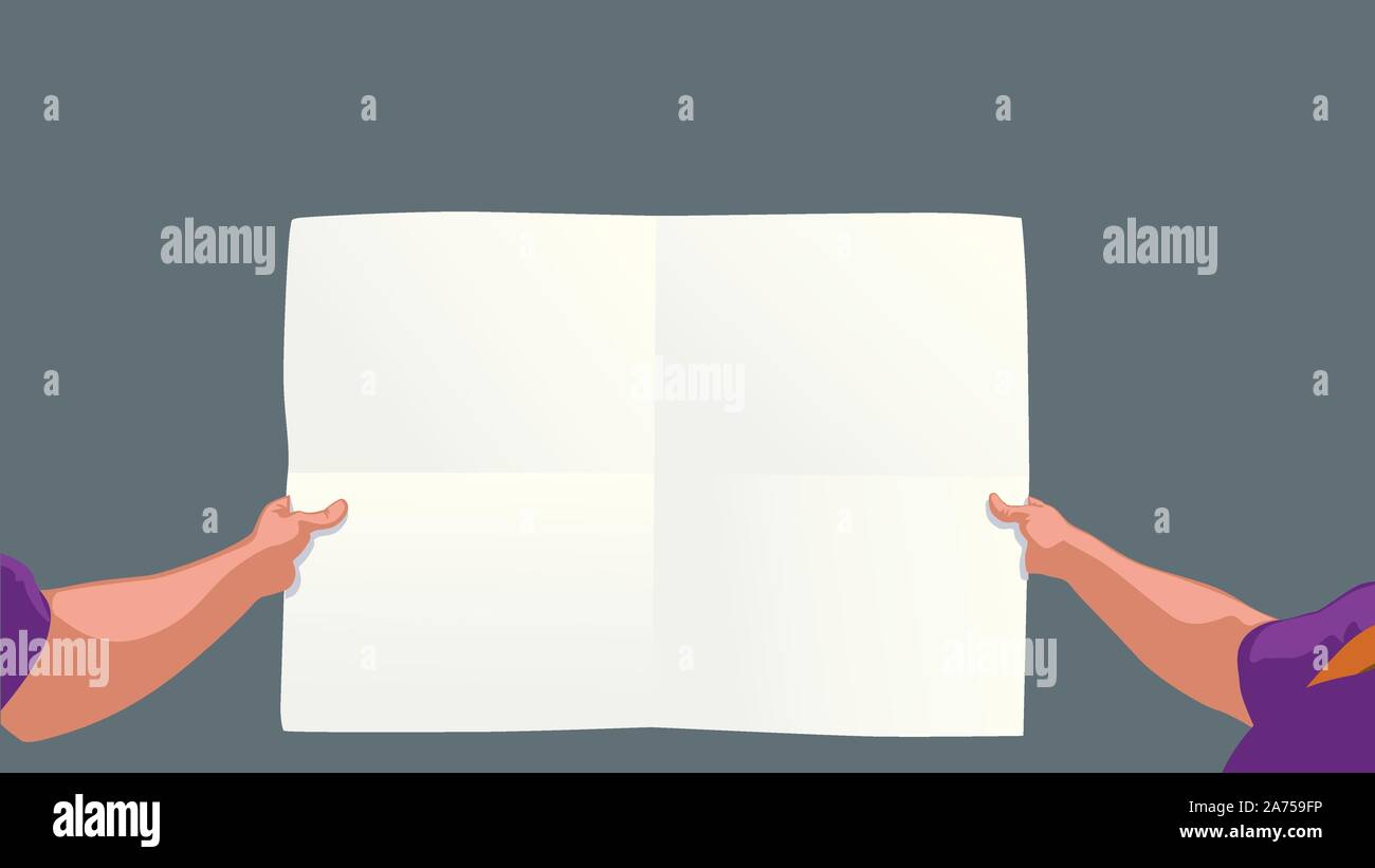 man holding map Stock Vector Image & Art - Alamy