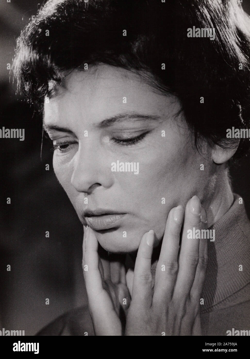 Agnes Fink, deutsch schweizerische Schauspielerin, Deutschland um 1956 ...