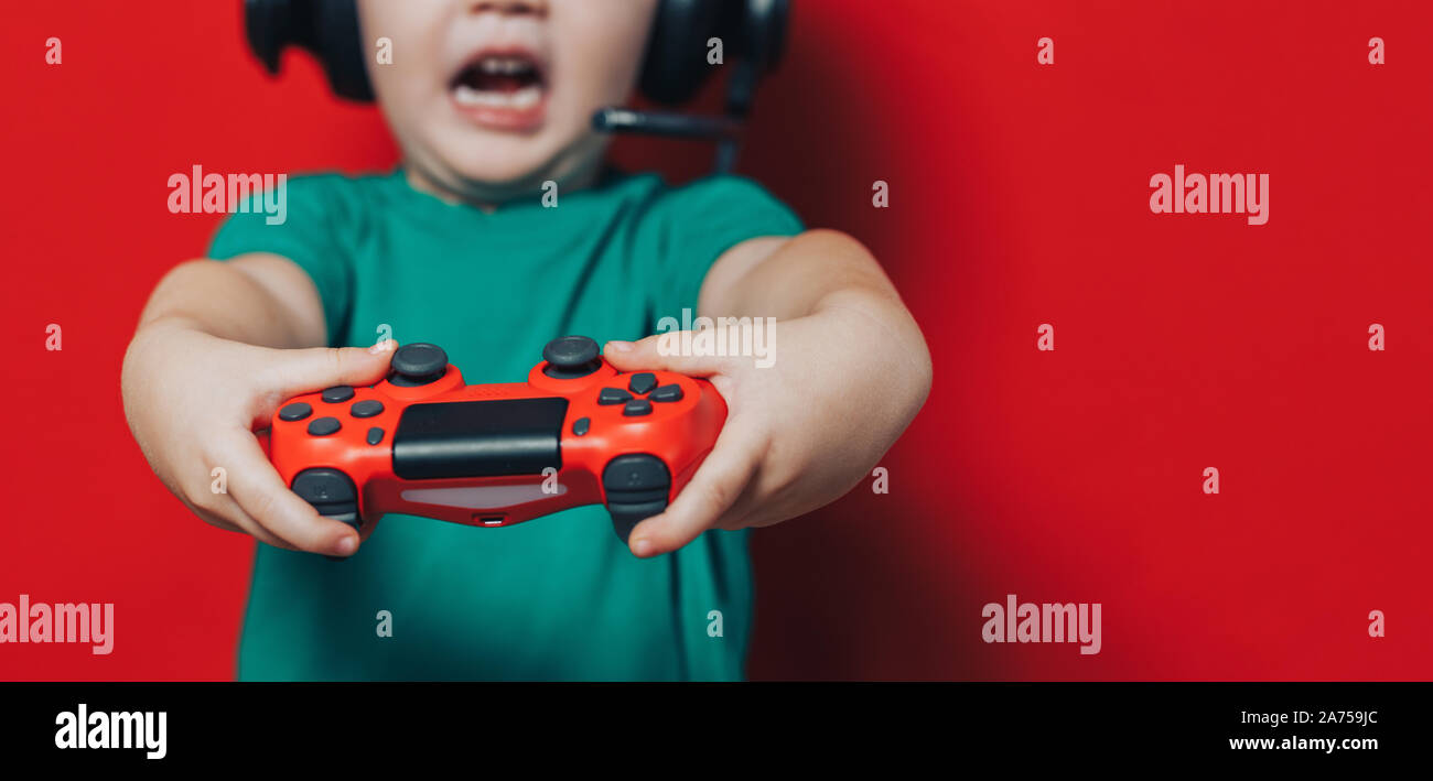 Lazy Kids Playing Video Games