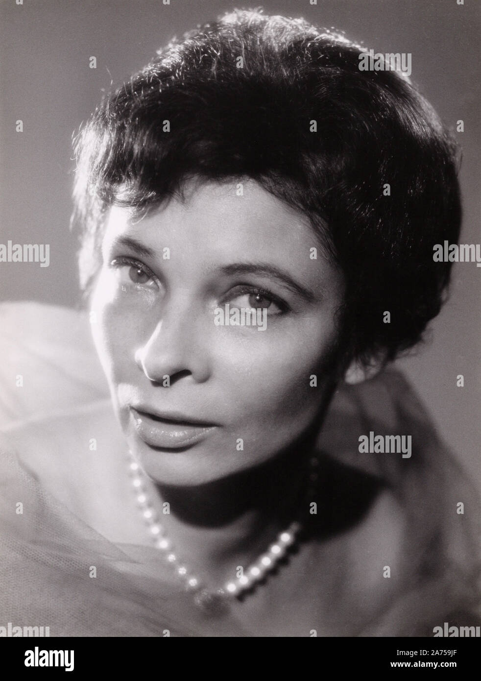 Agnes Fink, deutsch schweizerische Schauspielerin, Deutschland um 1956 ...