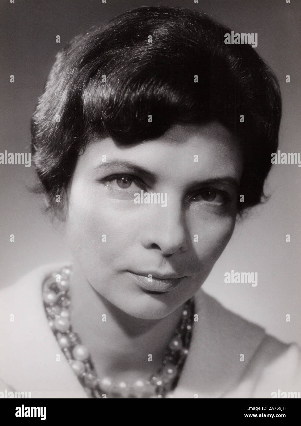 Agnes Fink, deutsch schweizerische Schauspielerin, Deutschland um 1956 ...